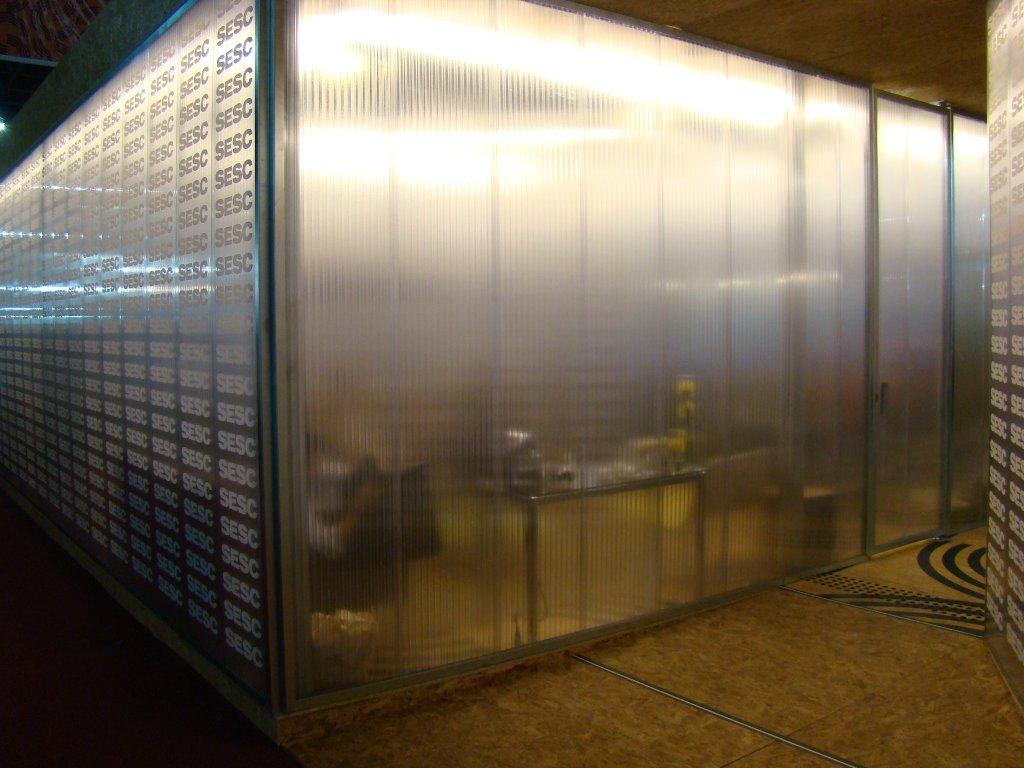 Paredes e Fachadas Translúcidas em Policarbonato 40 mm | Polysolution